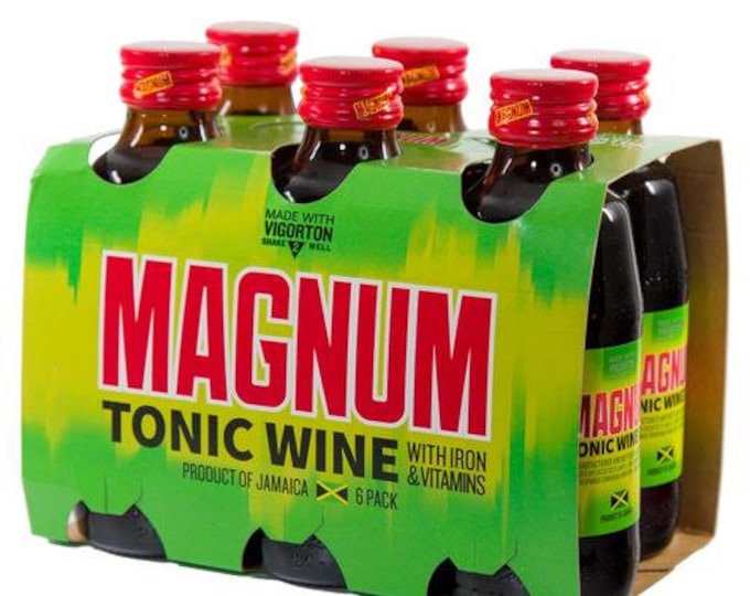 MAGNUM TONIC WINE W/ Iron & Vitamins Made W/ Vigorton 2. *6 Pack!* - Etsy