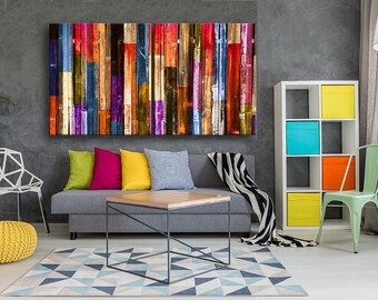 Rustic Modern Art - Etsy