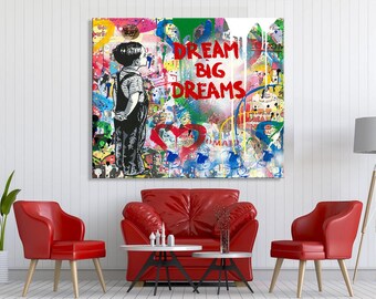 Dream Big Canvas - Etsy