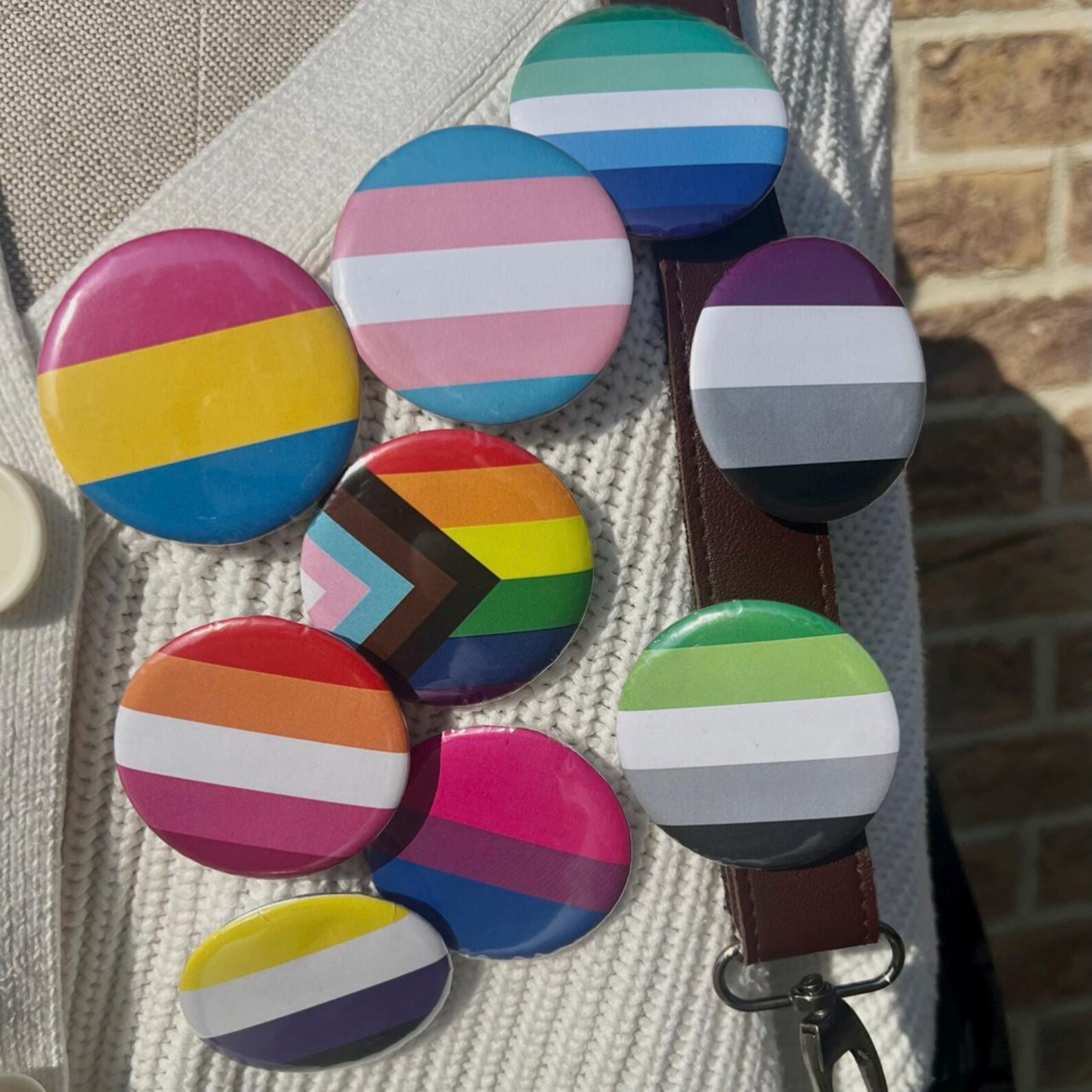 LGBTQIA Pride Flag Pins Badges Accessories - Etsy