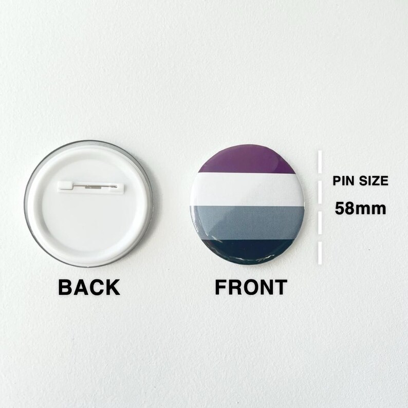 LGBTQIA Pride Flag Pins Badges Accessories - Etsy