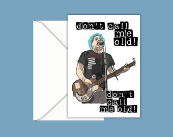 Punk Birthday Card | Etsy
