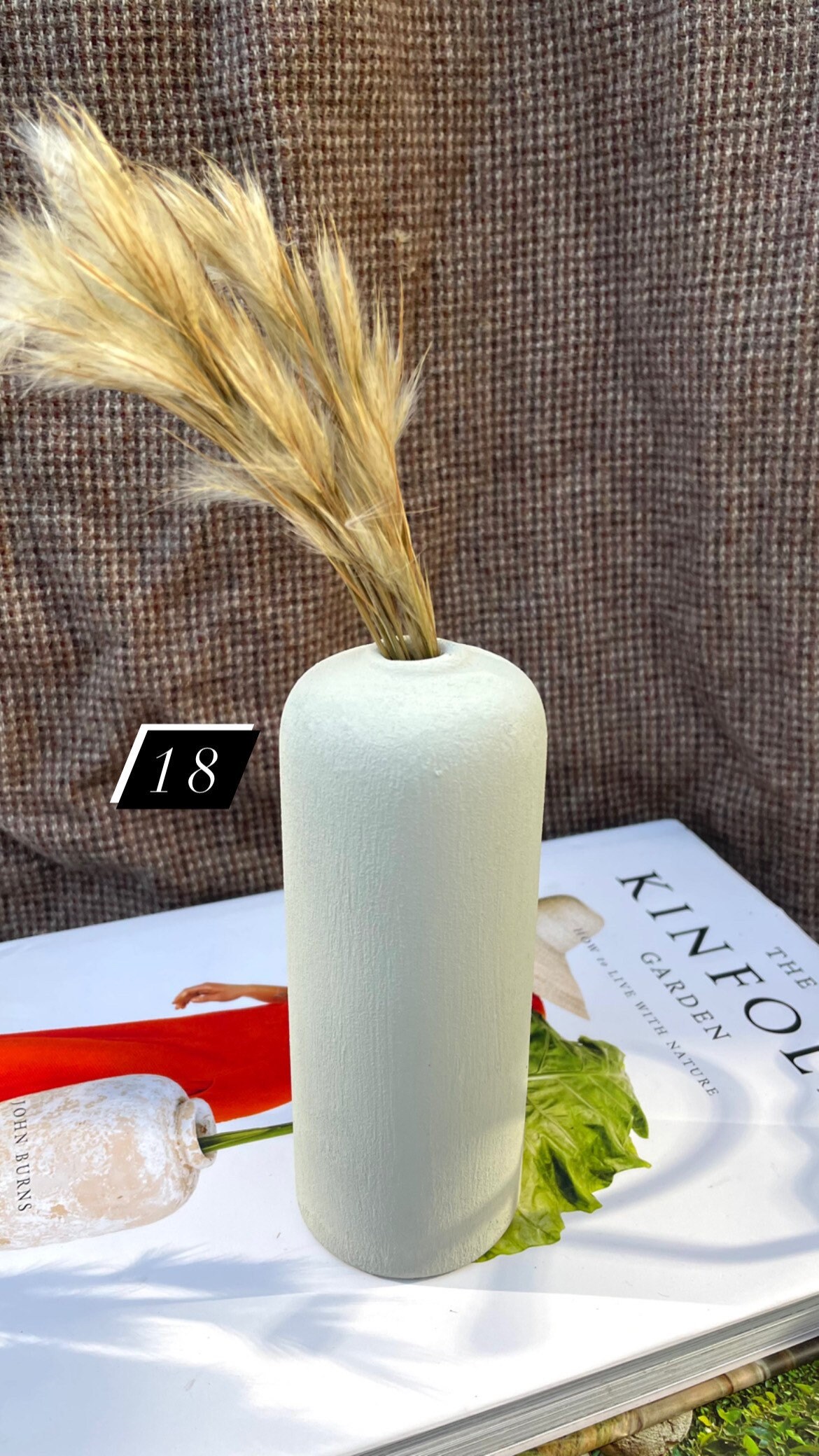 Minimalistic Neutral Vases & Shelf Decor | Etsy