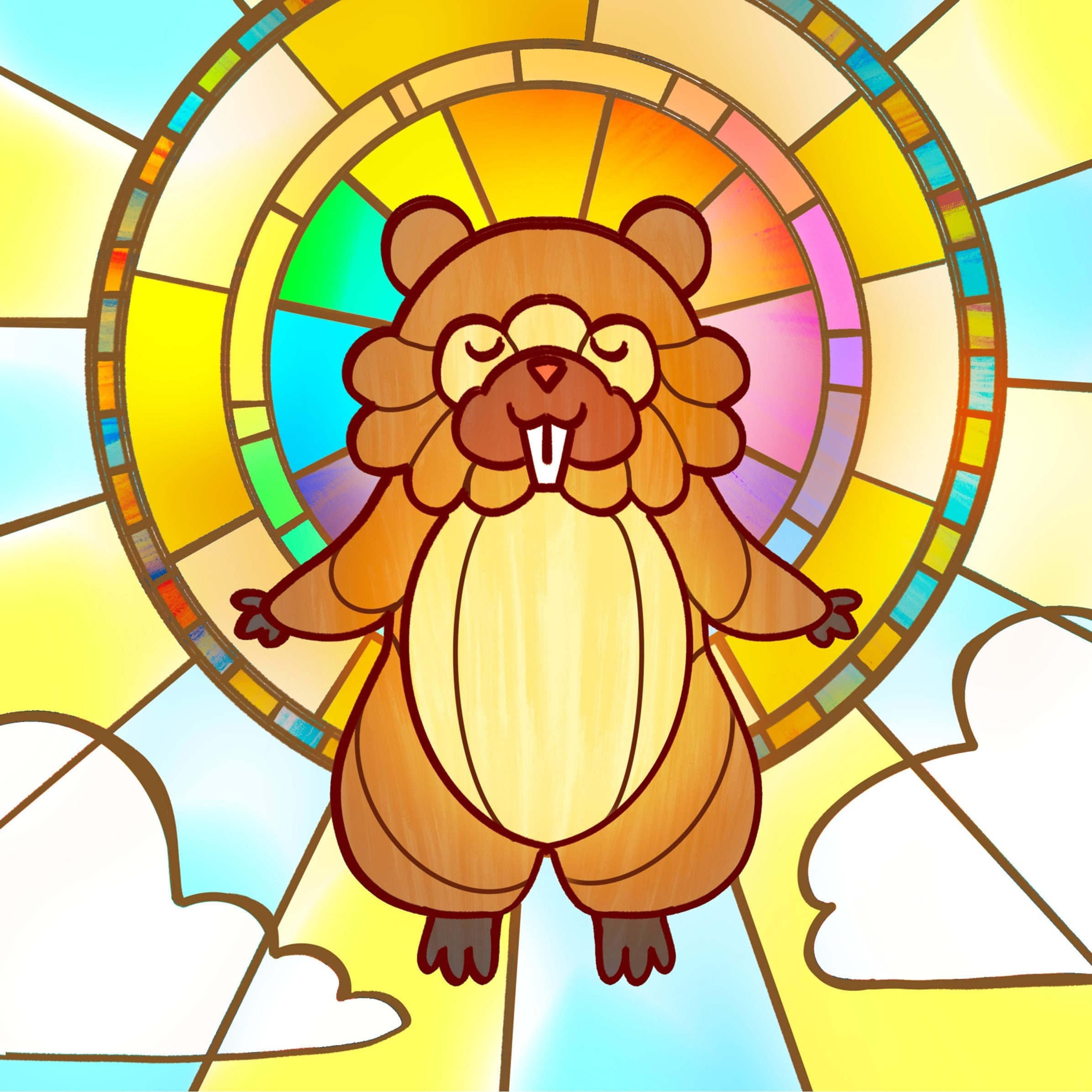 Bidoof Our Lord and Savior digital Download - Etsy