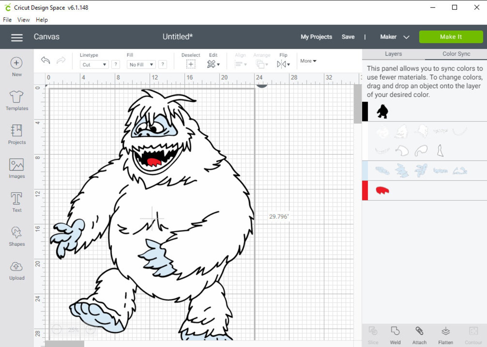 LAYERED Rudolph's Bumble SVG Cricut Cut File Digital | Etsy