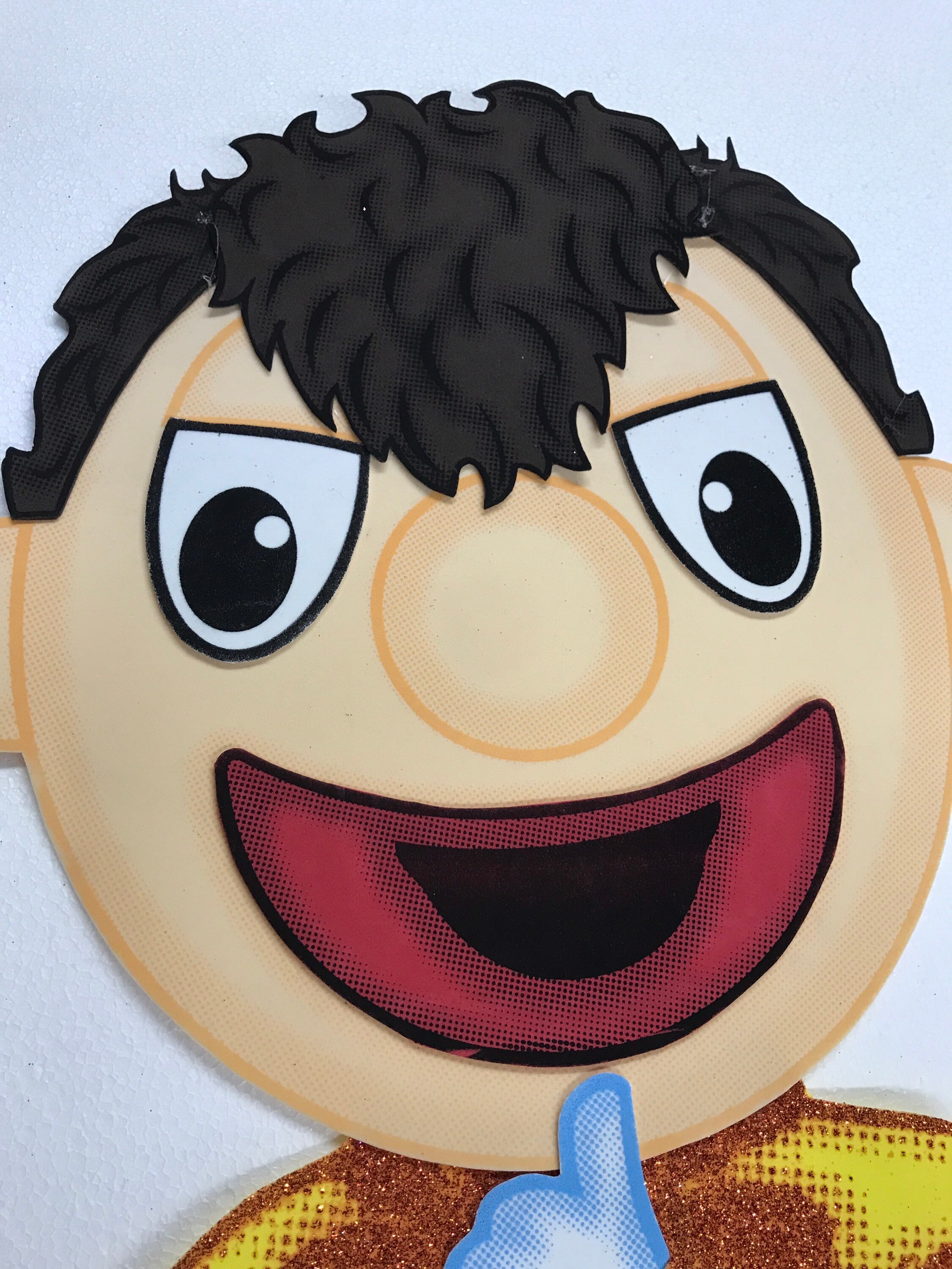 Bely y Beto inspired Beto new design Big foamy die cutout | Etsy