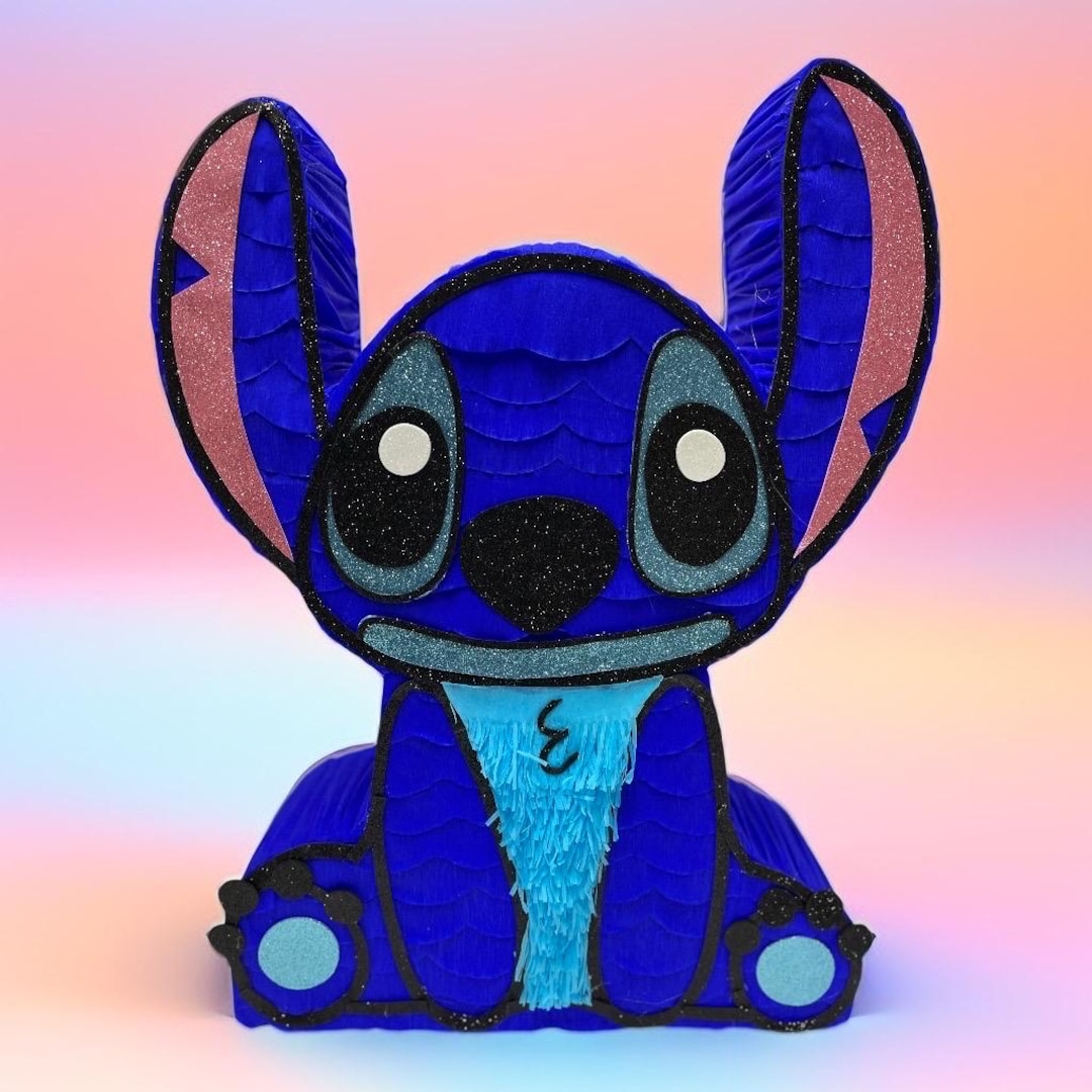Stitch Inspired Pinata Med Size - Etsy