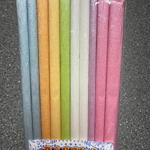 Crepe Paper Perla Premium Mix 10 Rolls of 79x20 - Etsy