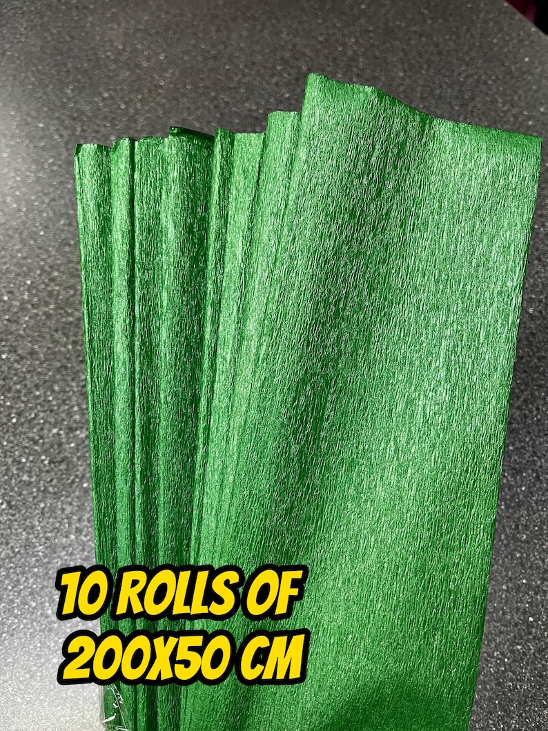 Papel Crepe Metálico / Metallic Crepe Paper ( Pascua ) - Etsy