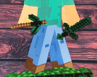 Minecrafter Cut Out Party Props Minecraft Decorations Centerpieces ...