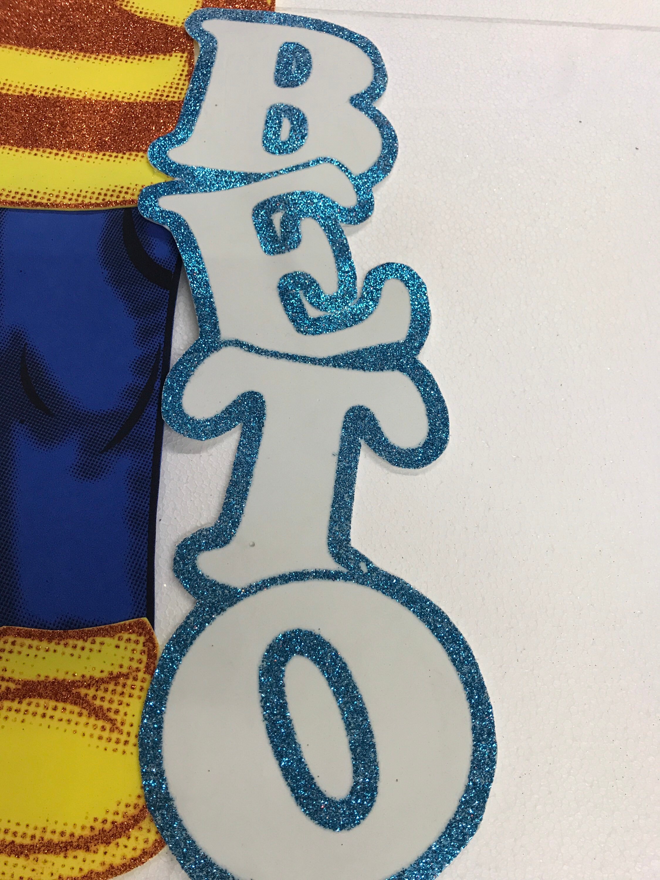 Bely y Beto inspired Beto new design Big foamy die cutout | Etsy