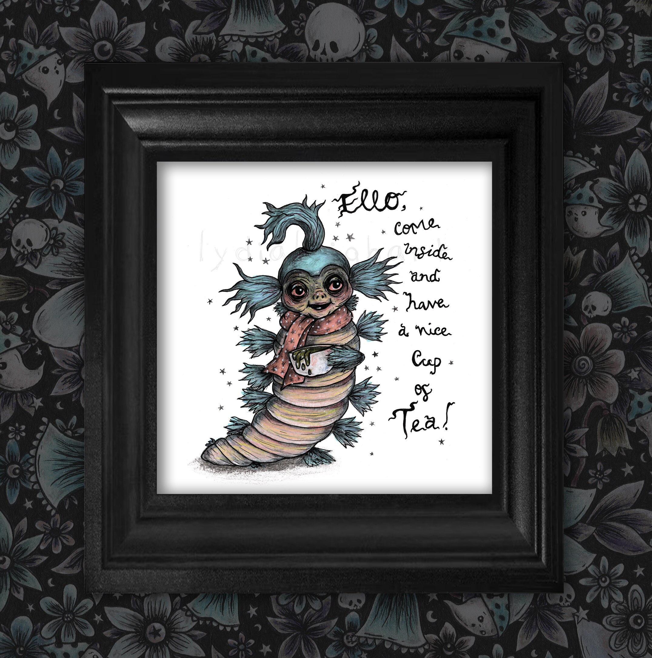 Worm Art Print - Etsy