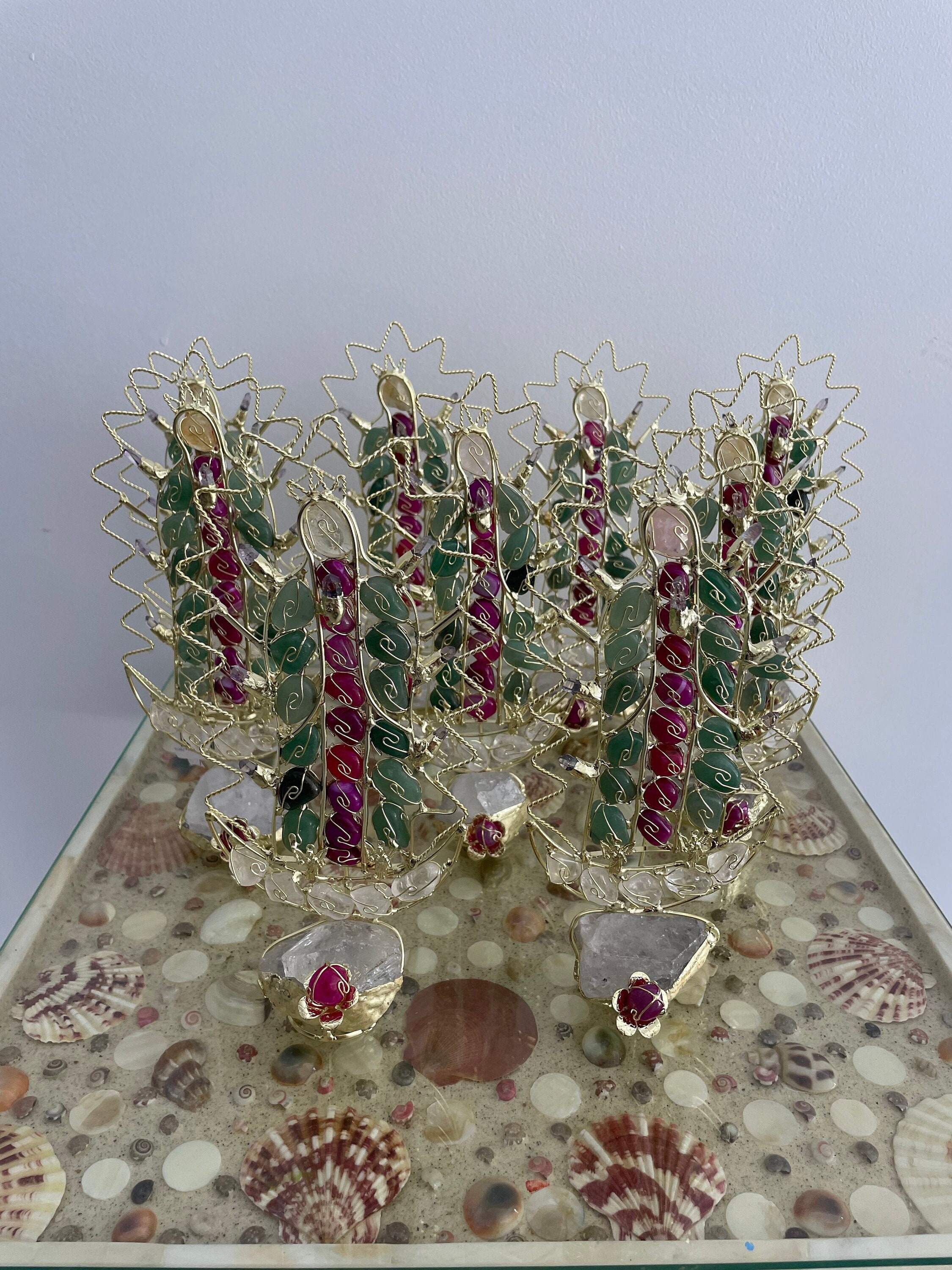 Virgen De Guadalupe Quartz Statue - Etsy