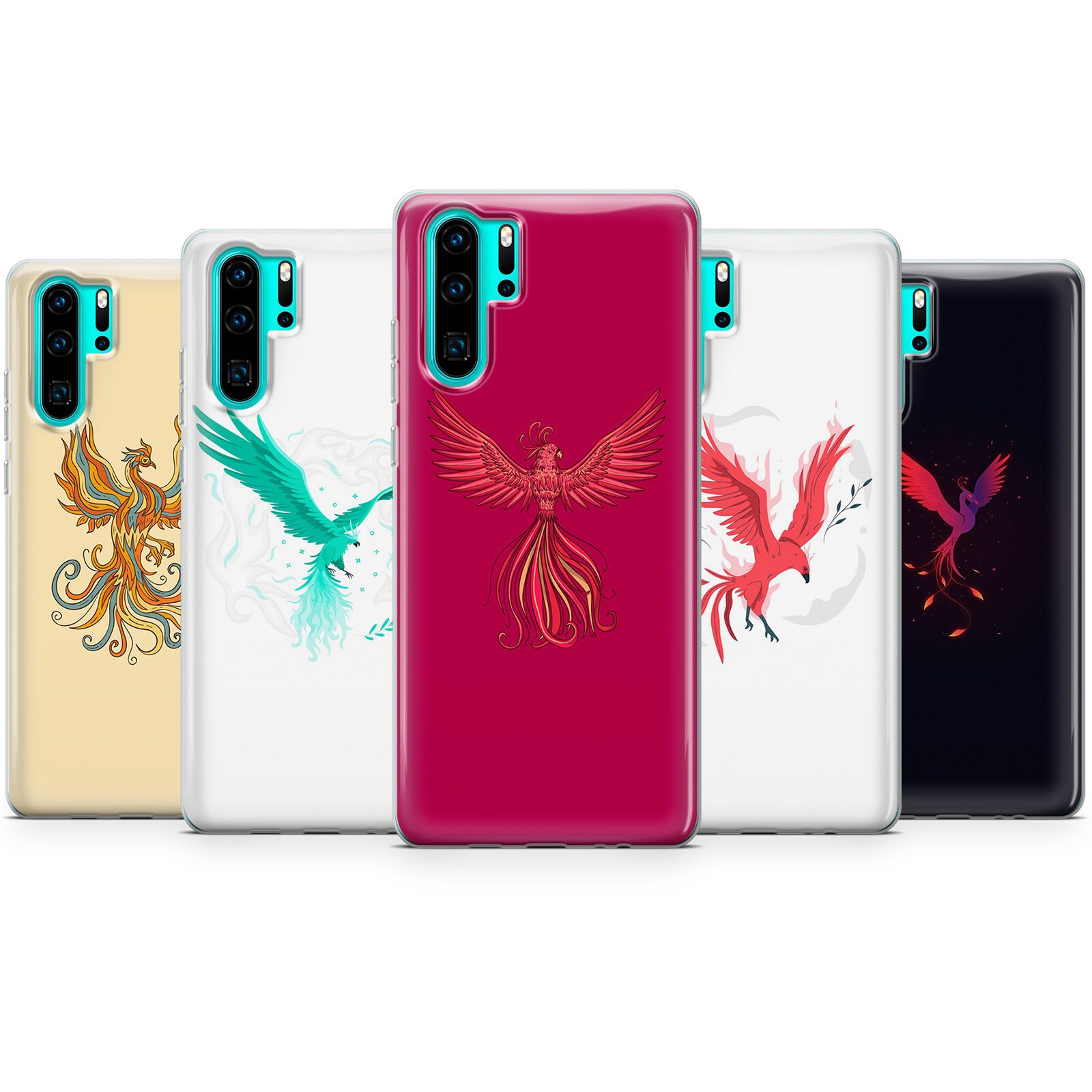 Phoenix, Flying Phoenix, Drawing, Rising Phoenix Phone Case Cover Fits ...