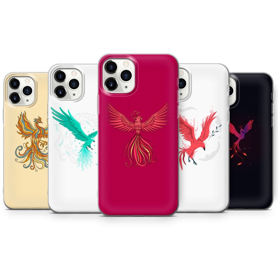Phoenix, Flying Phoenix, Drawing, Rising Phoenix Phone Case Cover Fits ...