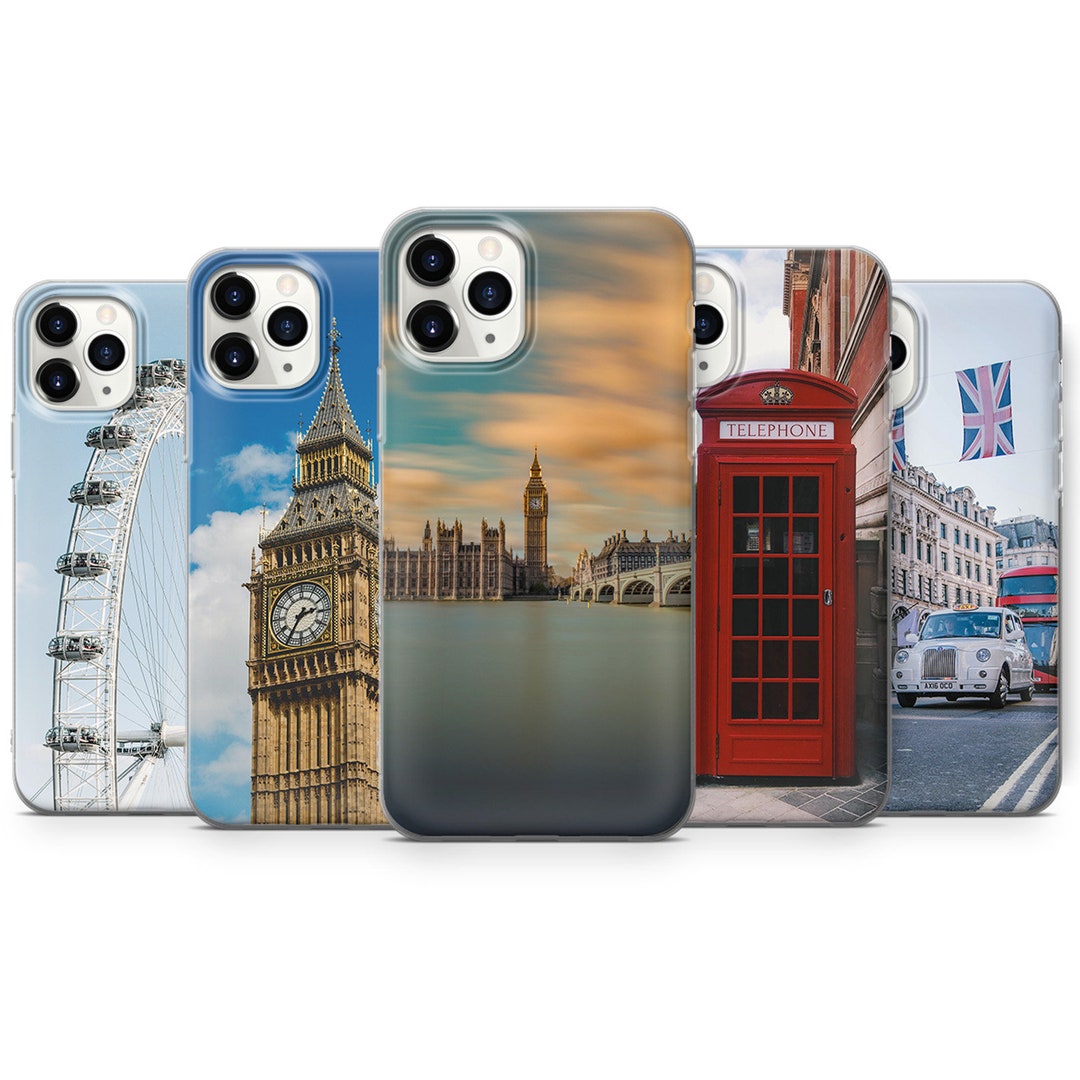 London, Big Ben, Sights of England, Telephone Booth Phone Case Cover ...