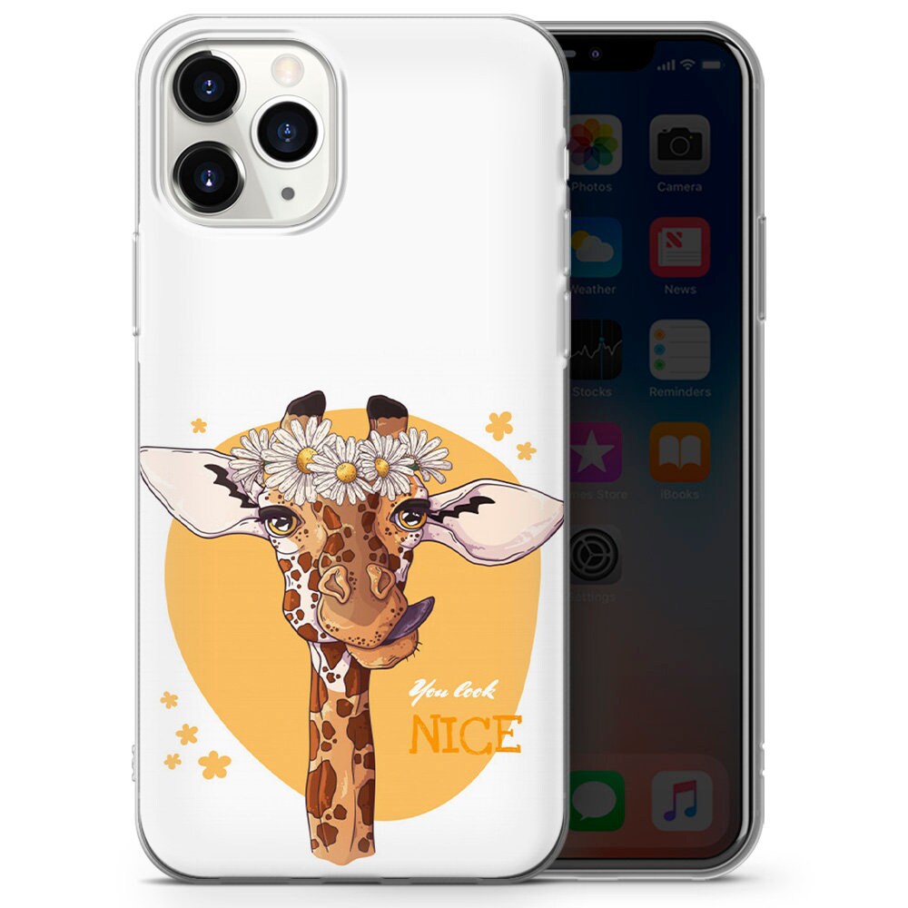 Giraffe Pattern, Cute Girafe, Giraffe Phone Case Cover Fits for iPhone ...