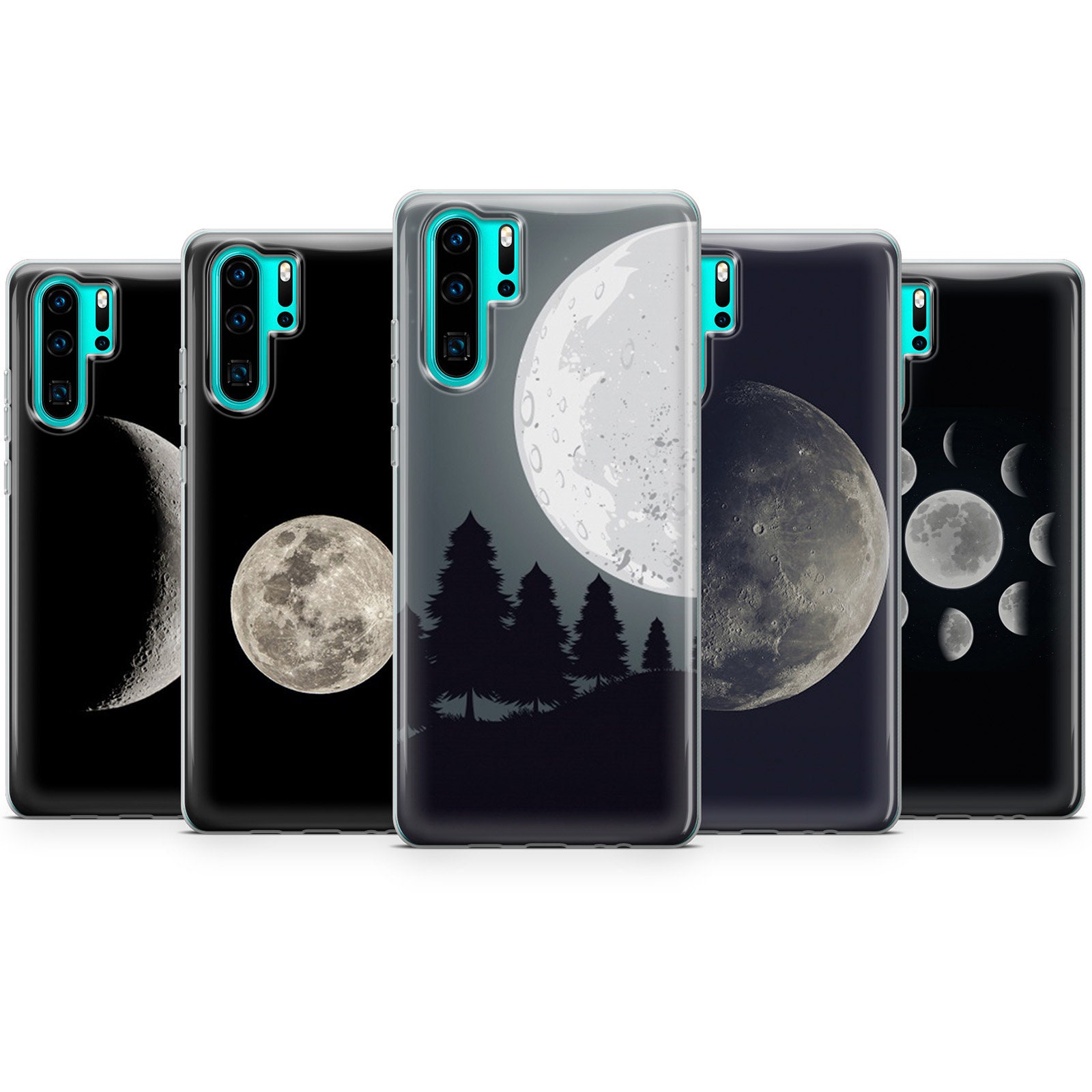 Moon Phone Case Moonlight Big Full Moon Real Photo Phone - Etsy