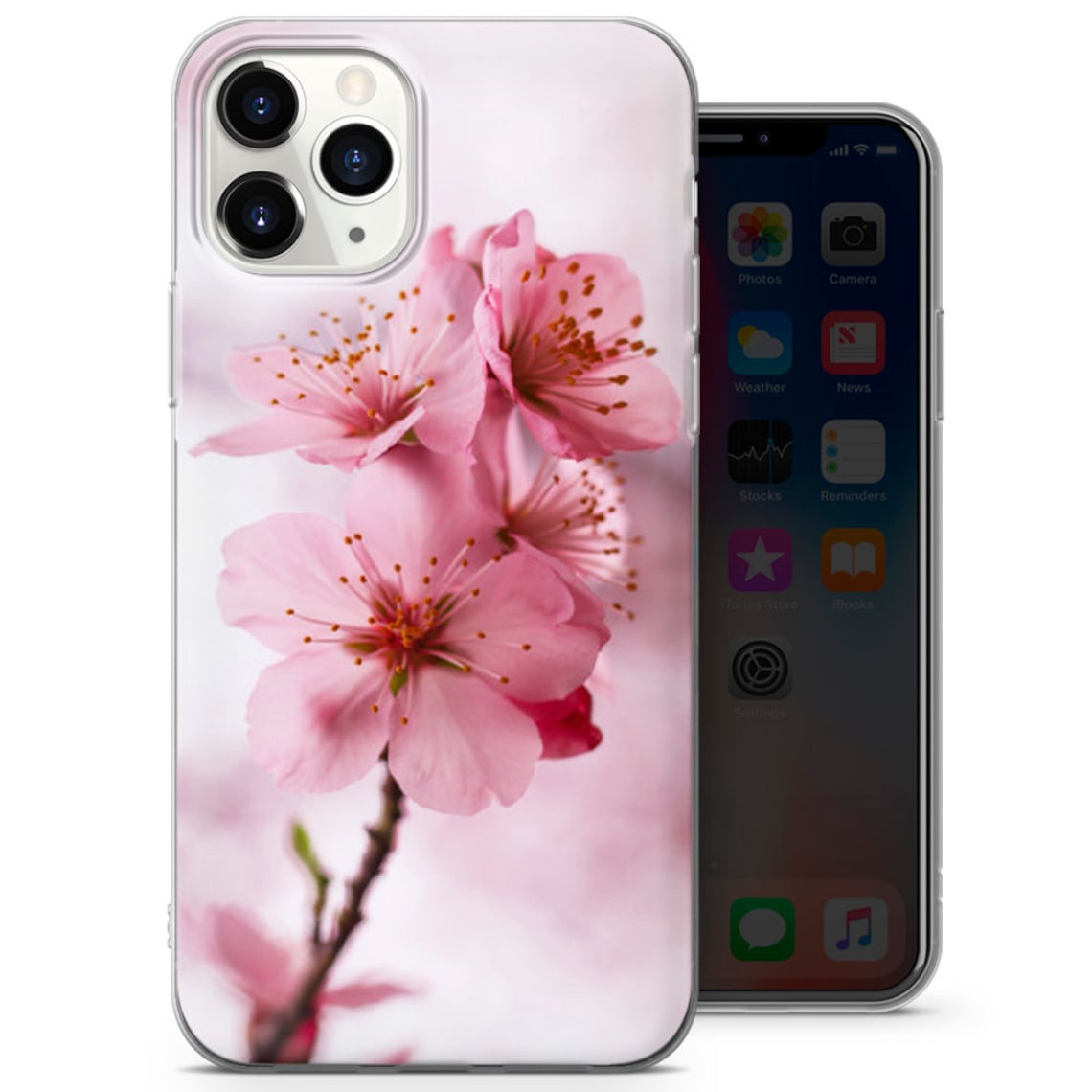 Sakura, Beautiful Japan Flower, Cherry Blossom Phone Case Cover Fits ...