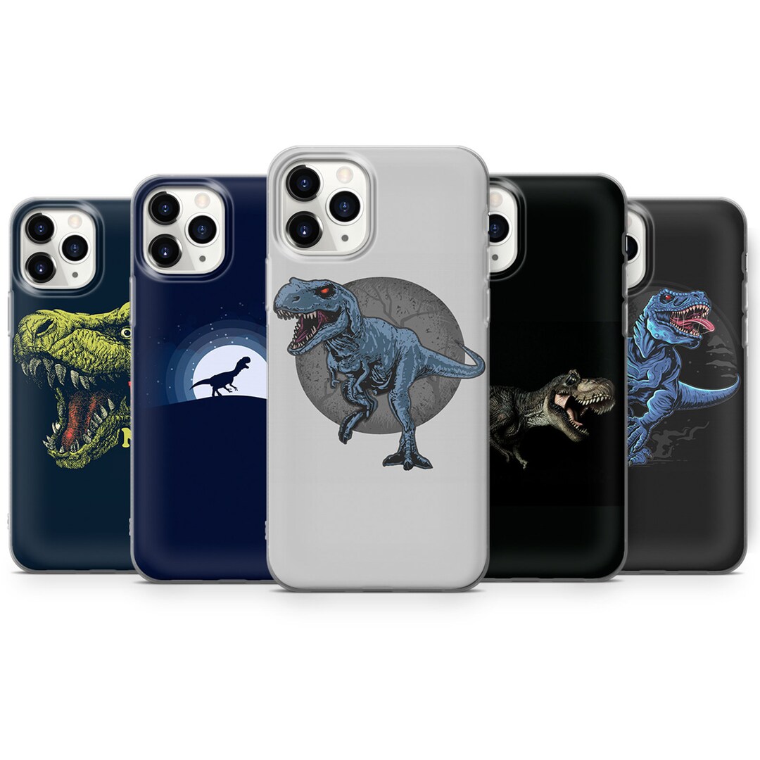 T-rex Dark Angry T-rex Dinosaur Tyrannosaurus Rex Phone - Etsy