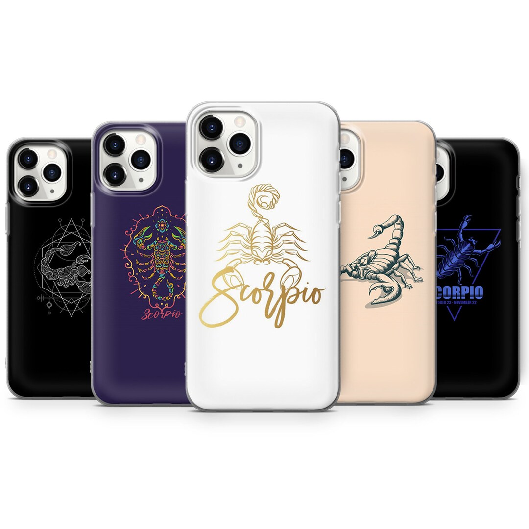 Scorpio Zodiac Sign, Perfect Gift, Astrology Sign Phone Case Cover Fits ...