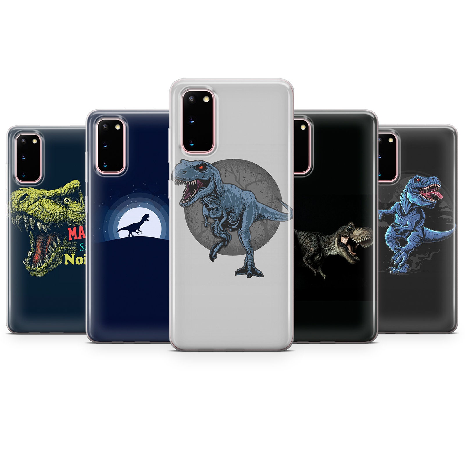 T-rex Dark Angry T-rex Dinosaur Tyrannosaurus Rex Phone - Etsy