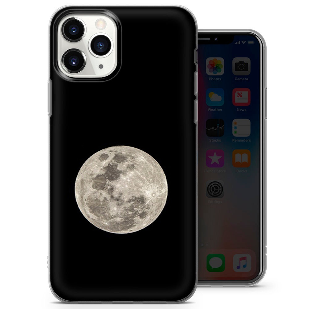 Moon Phone Case, Moonlight, Big Full Moon Real Photo Phone Case Cover ...