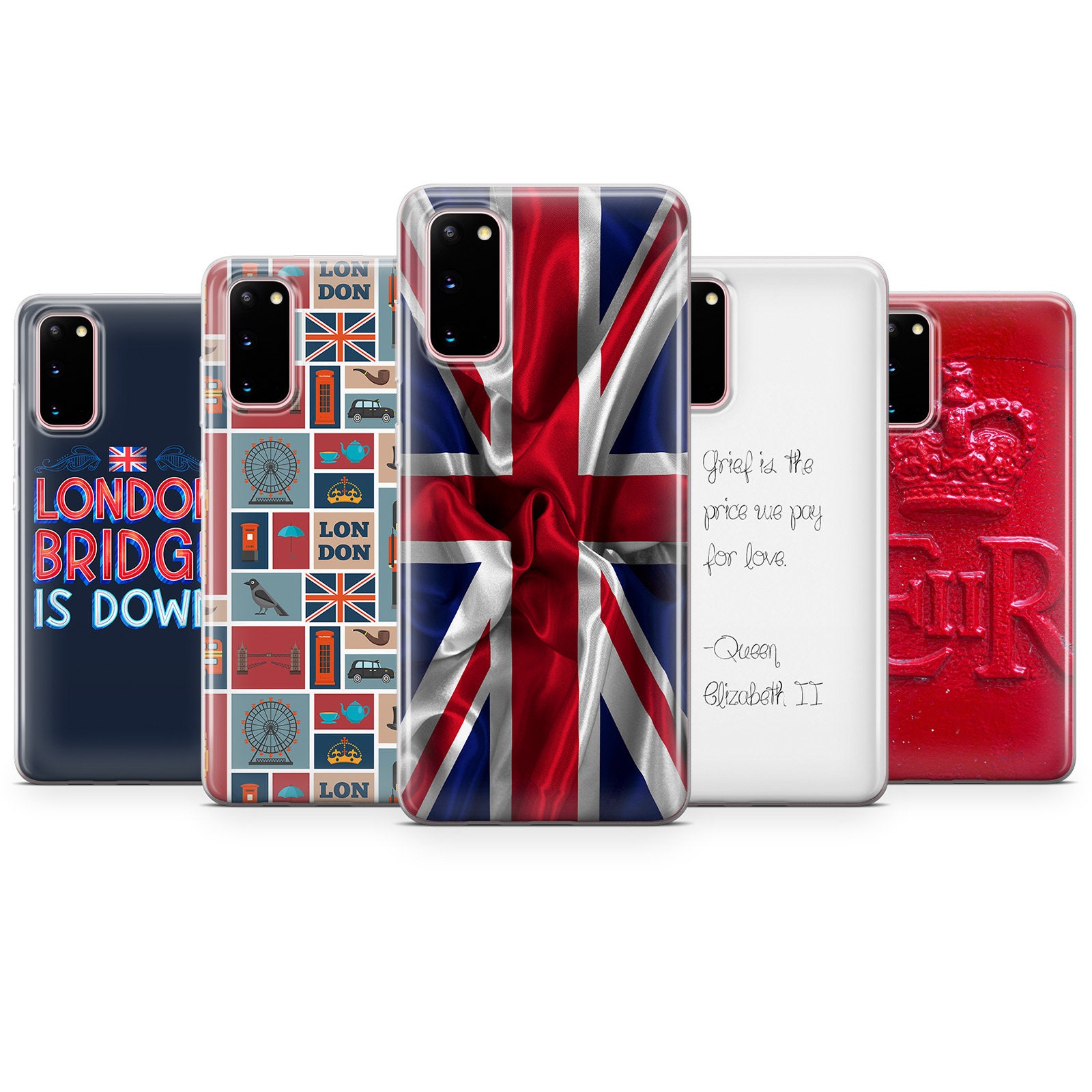 In Memory for Queen Elizabeth II London Bridge is Down Phone Case Cover ...