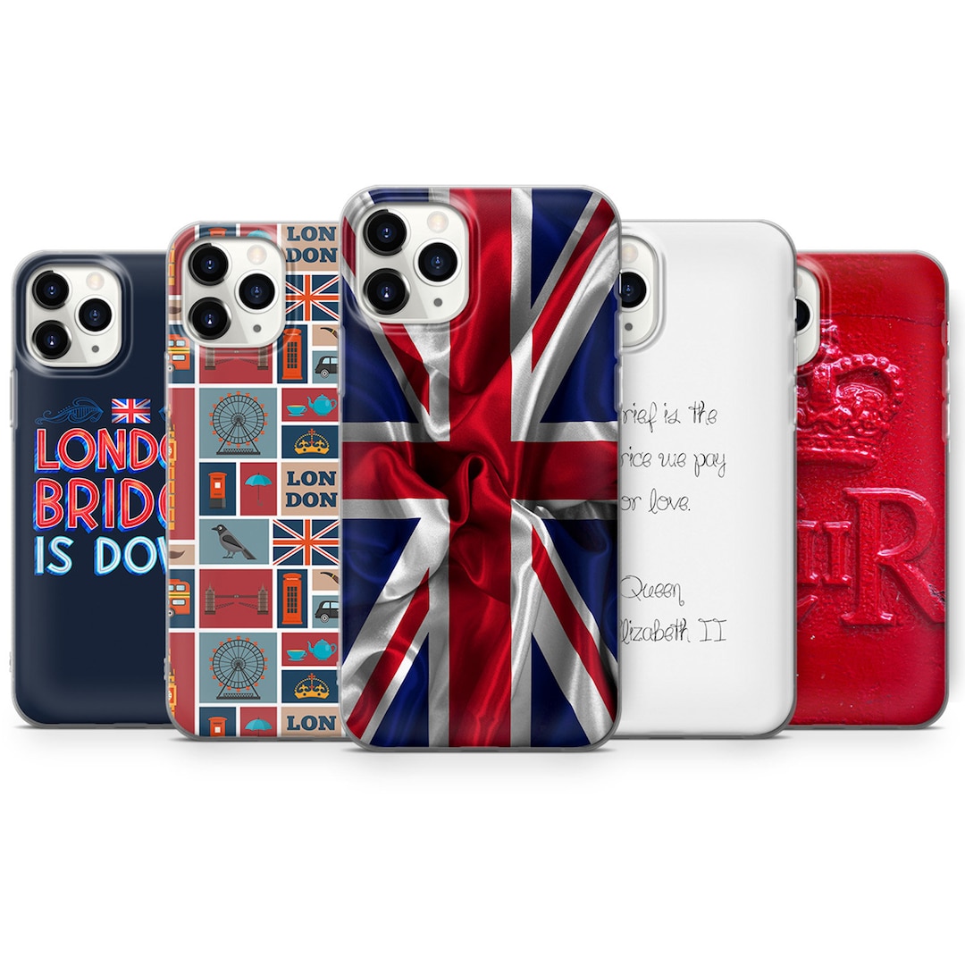 In Memory for Queen Elizabeth II London Bridge is Down Phone Case Cover ...