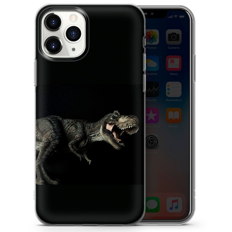 T-rex Dark Angry T-rex Dinosaur Tyrannosaurus Rex Phone - Etsy