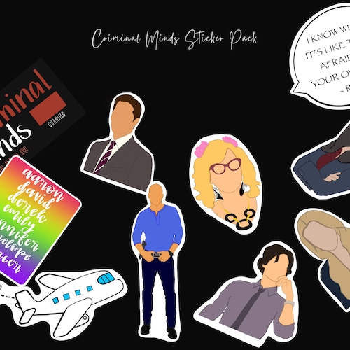 Criminal Minds Sticker Pack | Etsy