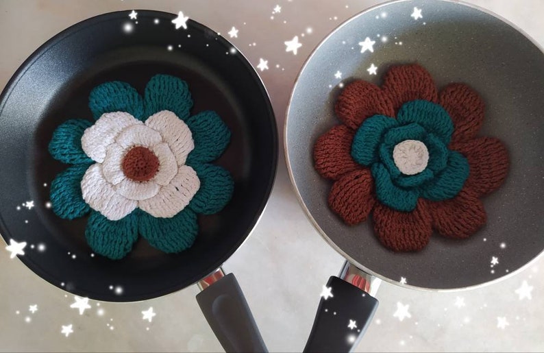 3D Pan Protector Crochet Pattern - Etsy