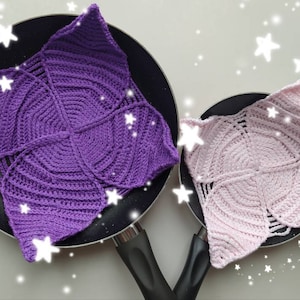 Flower Leaf Pan/pot Protector PDF Pattern Video Tuttorial - Etsy