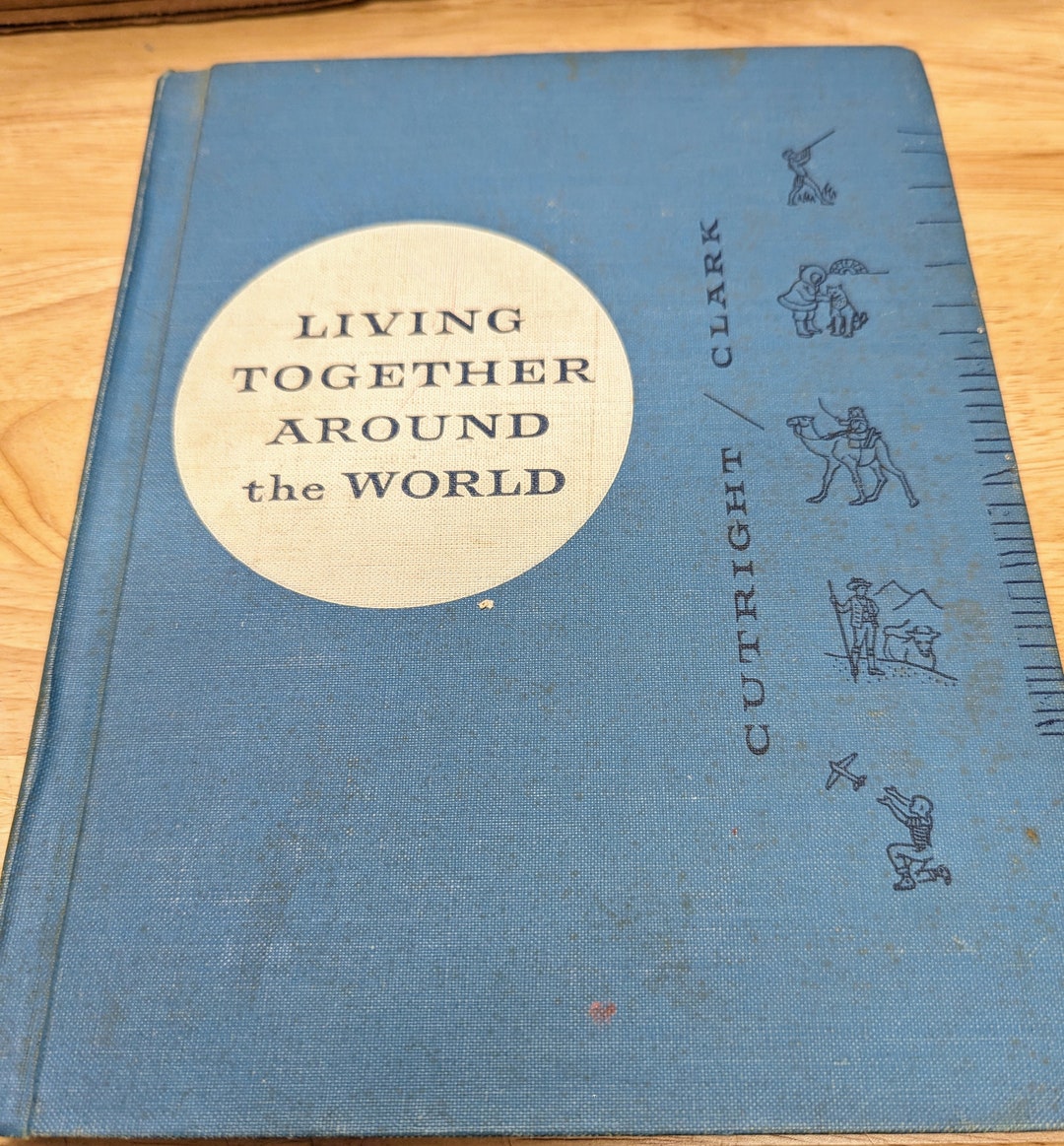 Living Together Around the World. Vintage Textbook 1953 Perfect for ...