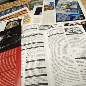 30+ Vintage And/or Modern Magazine Page Packs Magazine Folios Collage ...