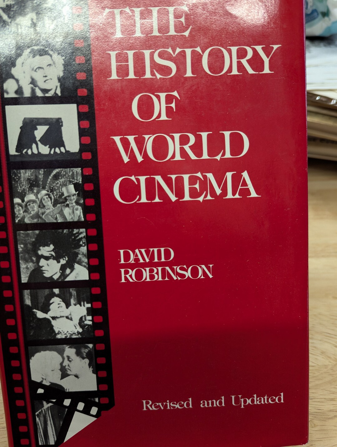 The History of World Cinema 1981 Junk Journal Ephemera Black and White ...