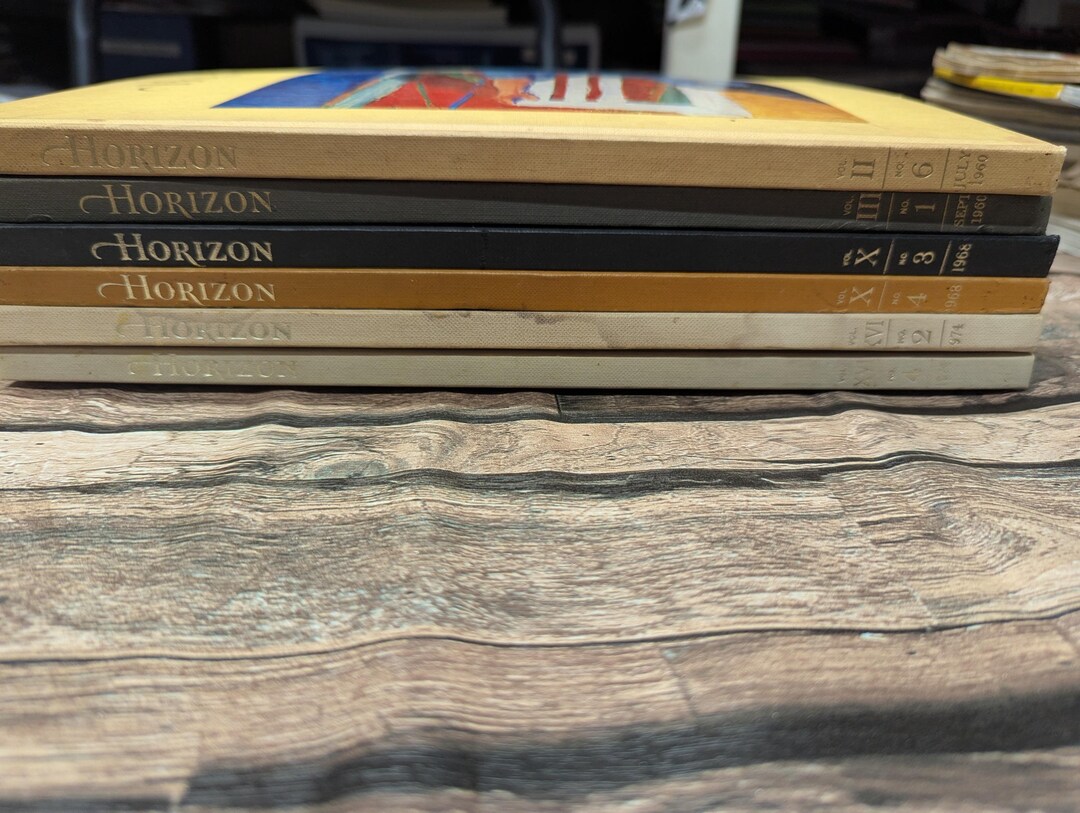 Vintage Horizon Art Magazine Publication, 1960, 1968 and 1974 Issues ...