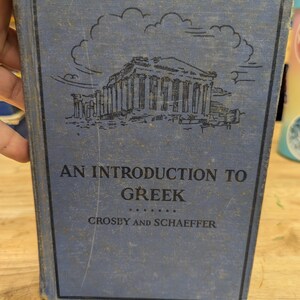 An Introduction to Greek 1963 Edition Vintage Textbook Vintage Foreign ...