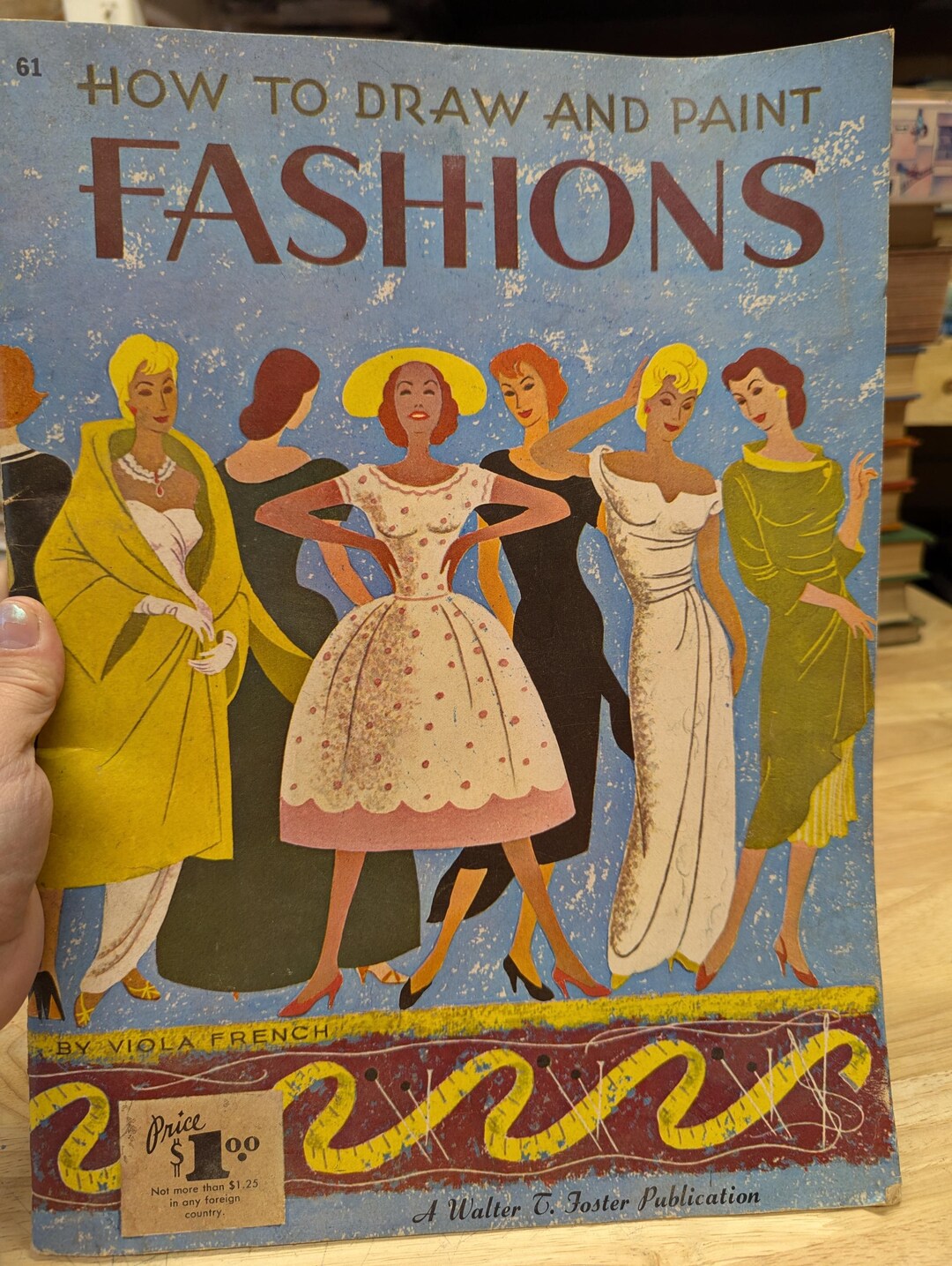 How to Draw and Paint Fashions Vintage Book Vintage Art Book 1950s - Etsy