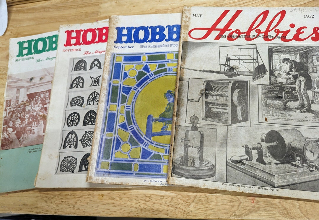 1950s Hobbies Magazines for Collectors Vintage Magazines Antique ...