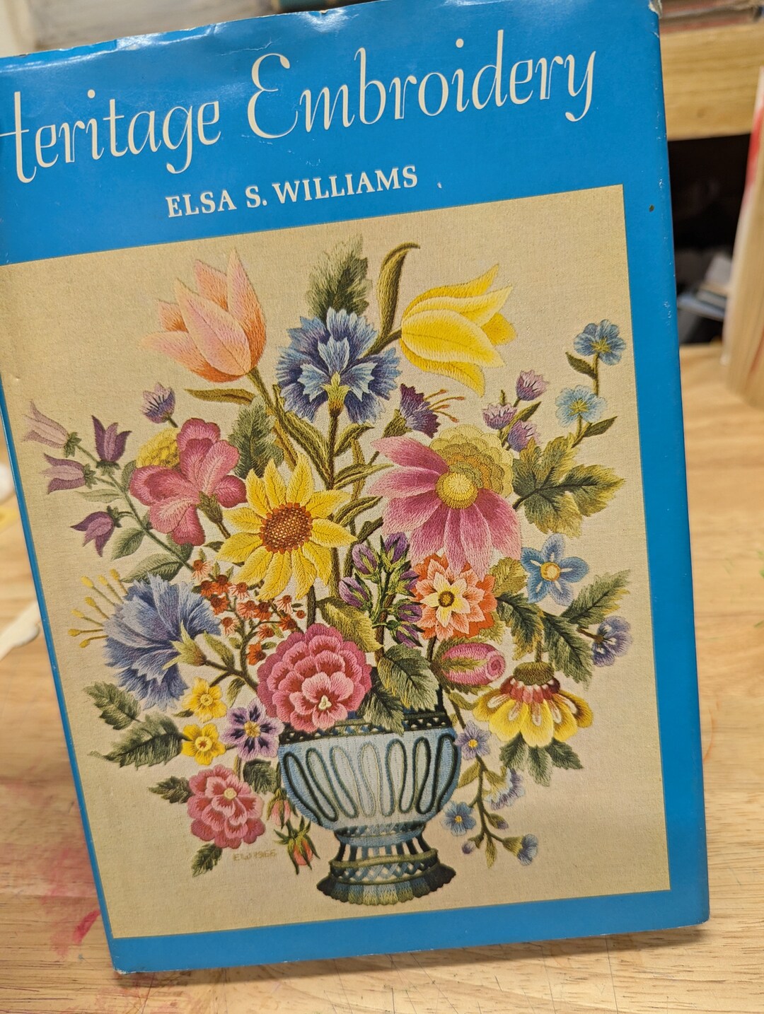 Heritage Embroidery 1967 Vintage Embroidery Book Great for Junk ...