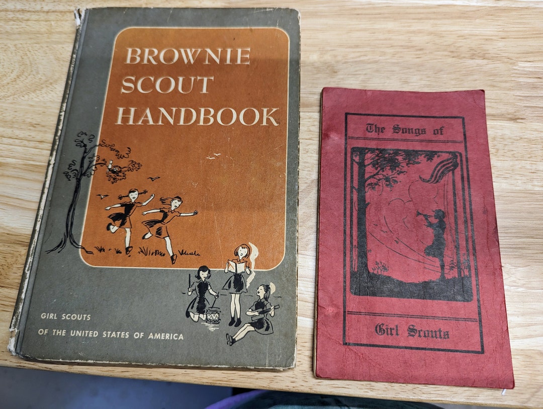 Girl Scout Books Brownie Scout Handbook Songs of Girl Scouts - Etsy