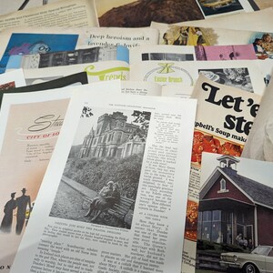 30+ Vintage And/or Modern Magazine Page Packs Magazine Folios Collage ...
