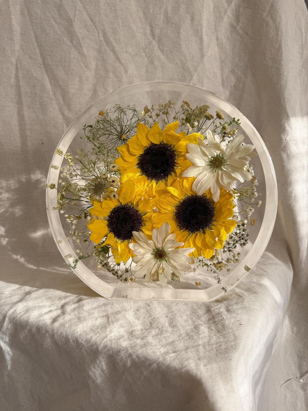 Standing Circle Block Wedding Floral Preservation Flower Preservation ...