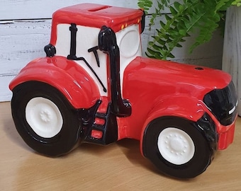 Tractor Money Box - Etsy UK