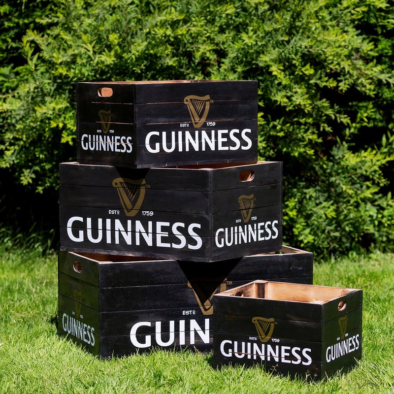 Wooden Beer Crate - Etsy UK