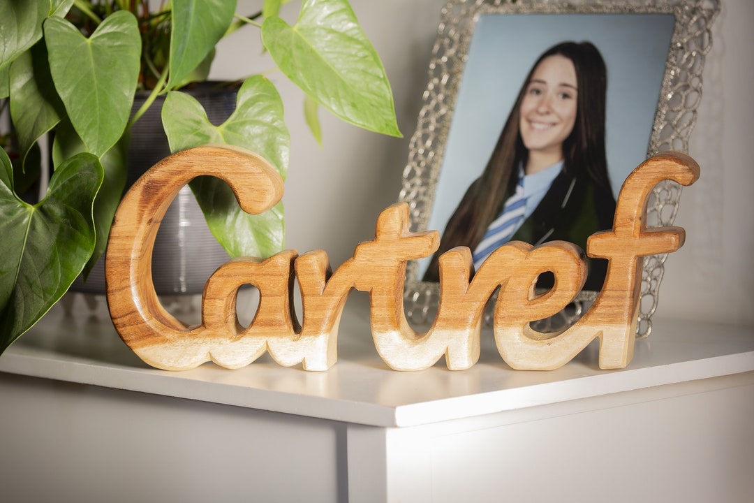 Carved Wooden Word Art Cartref. Welsh Words Ornament. Handcrafted - Etsy UK