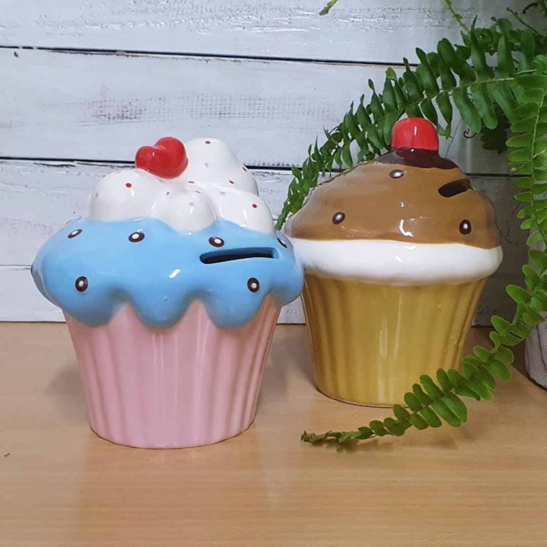 Ceramic Muffin Money Boxes - Etsy