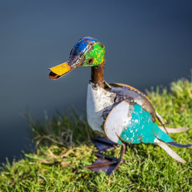 Duck Sculpture - Etsy UK
