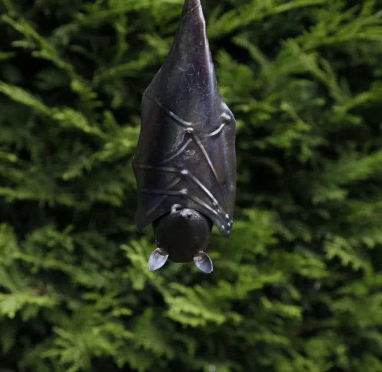 Hanging Bat With Folded Wings - Etsy UK